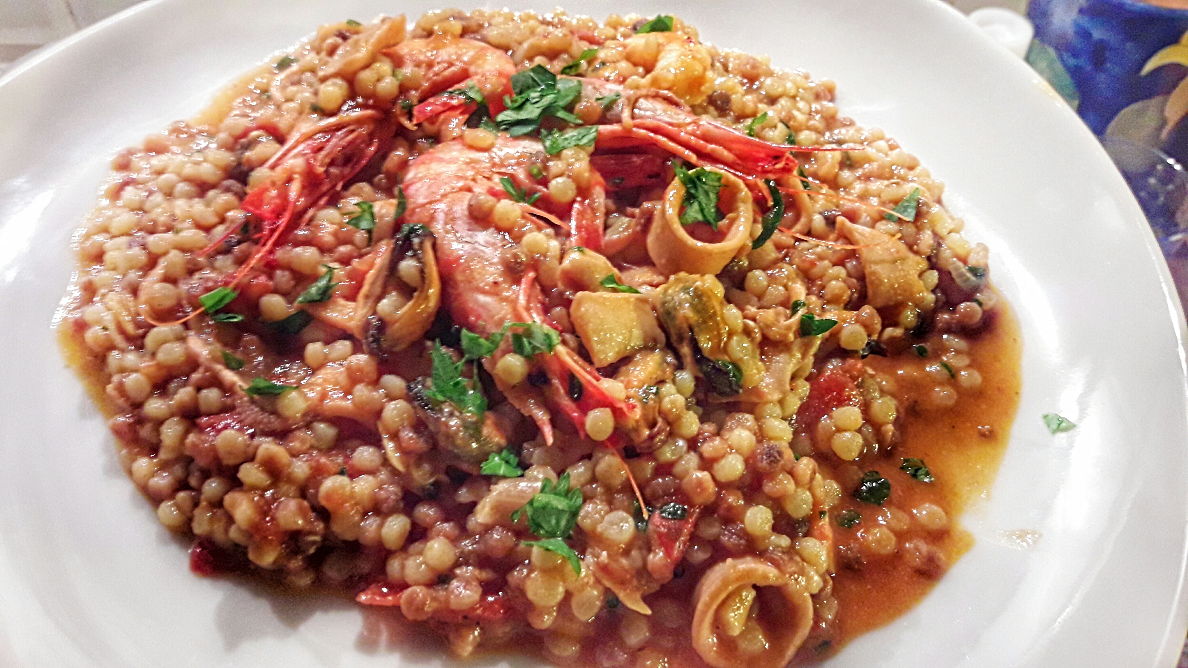 Fregola allo scoglio – Pentole&Pennelli
